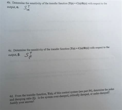 Solved 4 Consider The Simple Closed Loop System As Shown