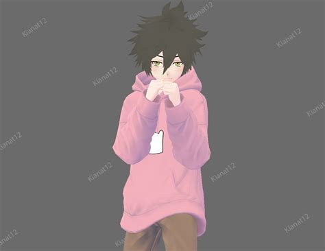 3d Model 3d Low Poly Male Avatar For Vrchat And Gaming Vr Ar Low