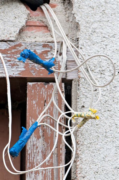 Electric Installation Failed Stock Image Image Of Button Circuit 28762123