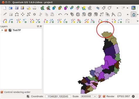 Qgis Why Is This Spatialite Polygon Layer Not Displayed Properly