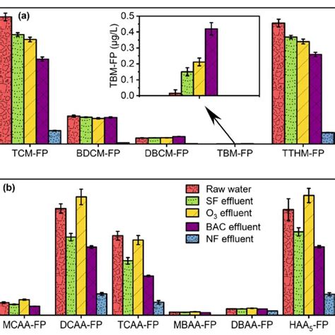 Measurements Of Dbp Formation Potentials In Samples Of The Raw Water