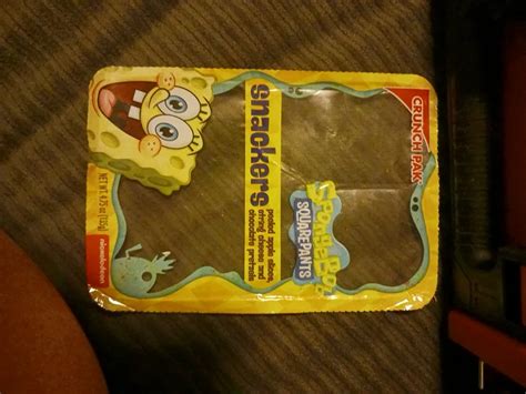 Crunch Pak Spongebob Squarepants Snackers Fig App