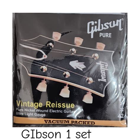 Jual Senar Gitar Akustik Gibson 1set Isi 6 Senar Shopee Indonesia