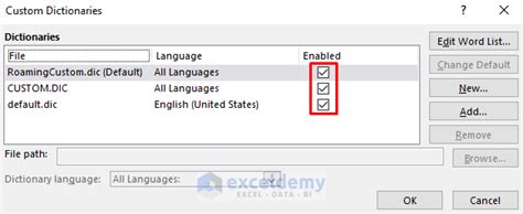 Fixed Spell Check Is Not Working In Excel 4 Solutions Exceldemy