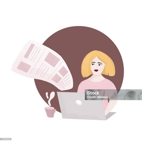 프로토 타입 그림을 만드는 손으로 그린 소녀 여자 디자인 페이지 평면 아트입니다 Ux Ui 스케치 스케치에 대한 스톡 벡터 아트 및 기타 이미지 Istock