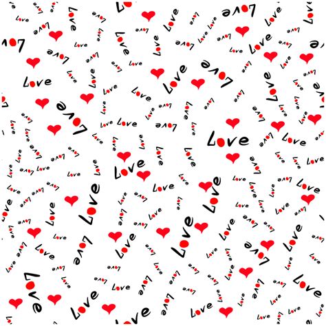 Love Pattern Repeating Texture Background Design Paper Emotion