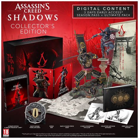 Ps5 Assassins Creed Shadows Collector Edition
