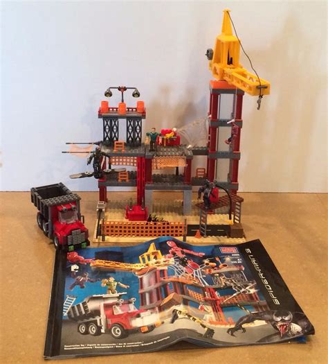 Marvel Mega Bloks Spider Man 3 Final Battle Set 2005 Retired 1903792090