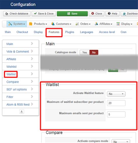 hikashop restrictions and dimensions hikashop