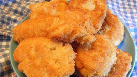Southern Fried Cornbread Patties Recipe Uncle Jims Kitchen