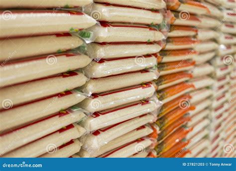 Stack Of Rice Stock Image Image Of Asian Market Consumer 27821203