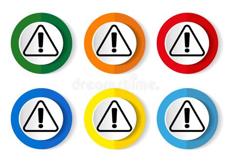 Danger Buttons Stock Vector Illustration Of Radiation 30432778