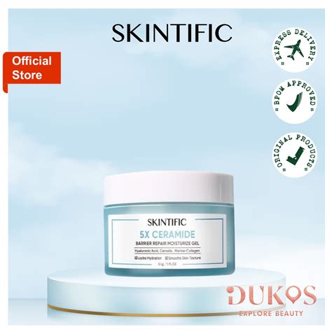 Jual SKINTIFIC 5X Ceramide Barrier Repair Moisture Gel 6g Shopee