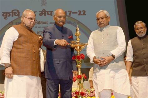 President Ram Nath Kovind Launches Bihar Krishi Road Map 2017 2022 In