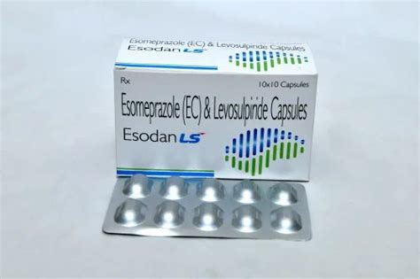 Esomeprazole And Levosulpiride Capsule Prescription At ₹ 156 Strip In Sas Nagar