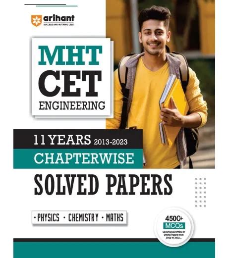Buy Arihant Mht Cet Engineering Entrance Solved Papers Pcm Schoolchamp