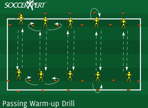 Soccer Warm Up Drills
