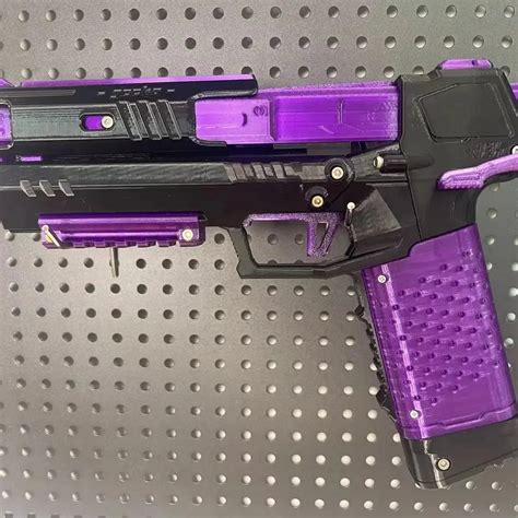 3d Printed Lizzy Gecko Cyberpunk Dart Blaster Kwolfswan