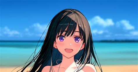 女の子 マイクロビキニ女子 ️ 寝城のイラスト Pixiv