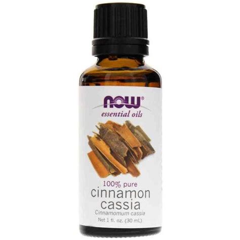 Cinnamon Cassia Essential Oil Now Foods