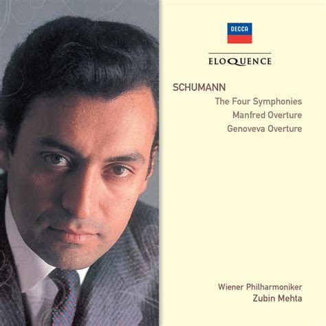 Schumann 4 Symphonies Manfred And Genoveva Overtures Mehta Vienna P