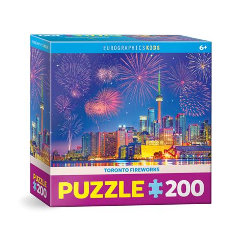 Toronto Fireworks 200 Piece Puzzle The Puzzle Nerds