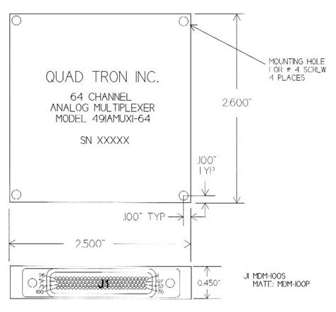 Mux64 Analog Multiplexer Tel Data System Gmbh