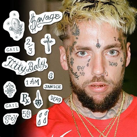 Scrim Face Temporary Tattoos Set Tattooicon
