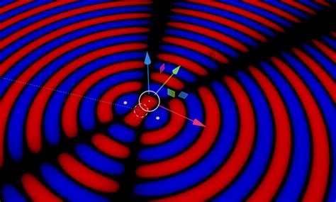 Modeling I Need To Simulate The Interference Of Two Sinewaves Blender Stack Exchange