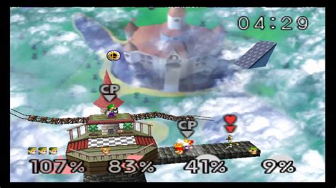 Super Smash Bros Gameplay N64 Project 64 Youtube