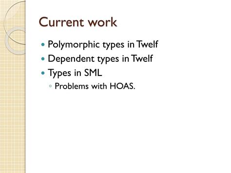 Ppt Implementing A Dependently Typed λ Calculus Powerpoint