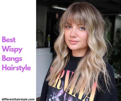 Best Wispy Bangs Hairstyle In 2022 Different Hairstyle