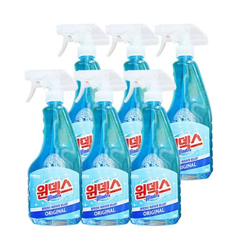 Sc존슨 무료배송 엘지 윈덱스 오리지널 유리세정제 본품 500ml 6개 티몬