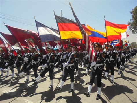 Cadetes Bolognesinos Participaron En Desfile CÍvico Militar Por Fiestas