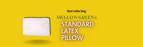 Mellowgreen Latex Normal Pillow For Better Sleep Mellowgreen