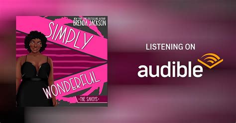 Simply Wonderful Audiobook By Brenda Jackson