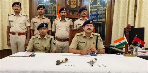 One Accused Of Robbery And Arms Act Arrested Along With His Two