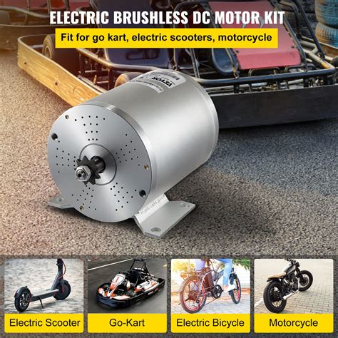 Buy Mophorn 1800W Electric Brushless DC Motor Kit 48V 4500rpm Brushless Motor With 32A Speed