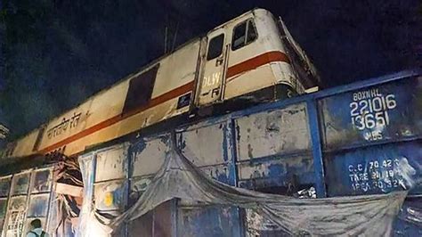 Odisha Accident Goods Train Collided With Duronto Coromandel Express