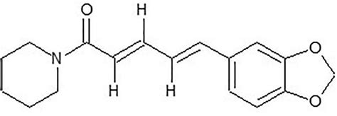 Chemical Structure Of Piperine Download Scientific Diagram