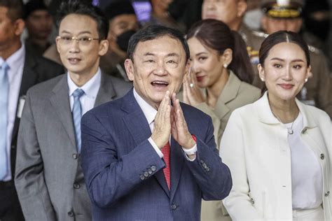 Thailands Thaksin Returns To Face Arrest Mizzima Myanmar News And