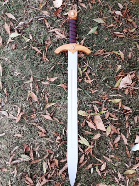 Wooden Medieval Dragon Shield Knights Sword And Shield Set Icarus