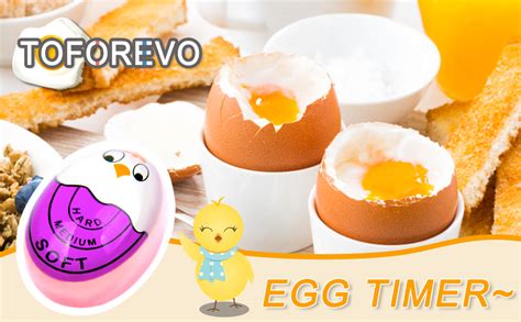 Amazon Egg Timer Sensitive Hard Soft Boiled Color Changing