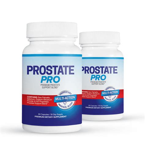 2 Pack Prostate Pro Premium Prostate Support Blend 60 Capsules X2