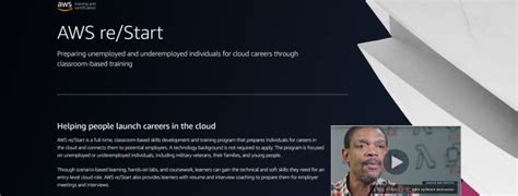 AWS Re Start Program Free Cloud Computing Dual Certification Courses
