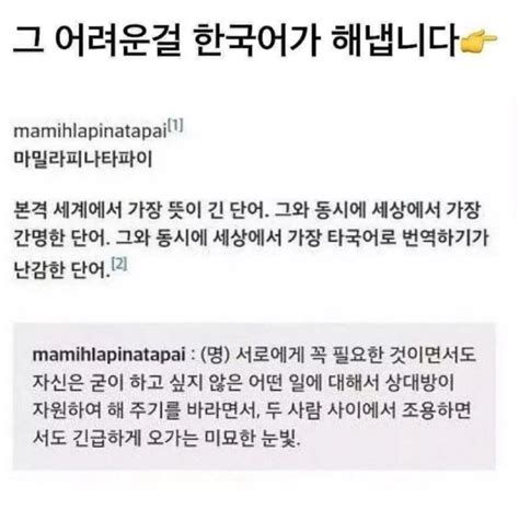 한국어의 위대함 자유게시판 다모앙