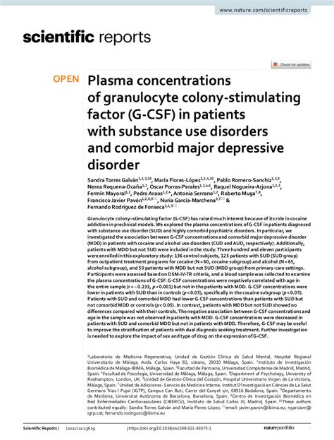 Plasma Concentrations Of Granulocyte Colony Stimulating Factor G Csf In Patients With