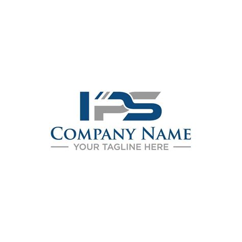 Ips Initial Logo Design For Your Company 8656793 Vector Art At Vecteezy