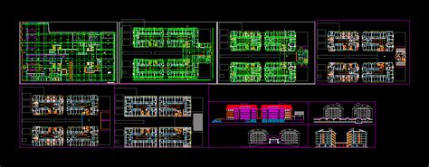 Hotel Project In Dwg Cad Library