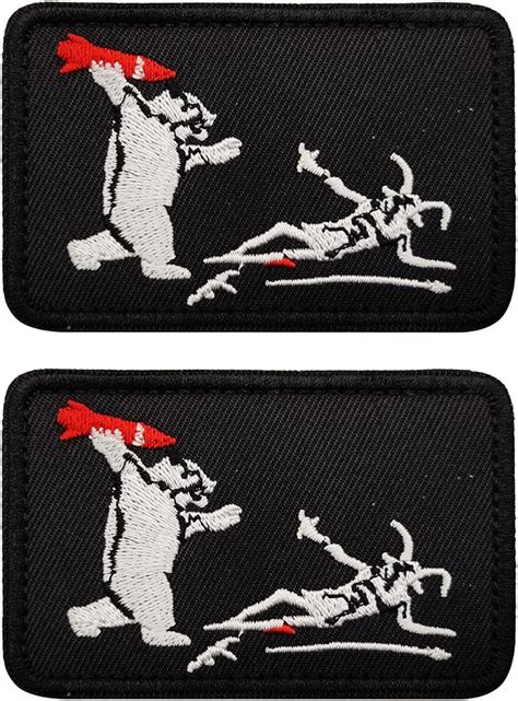 2 Pcs Aliplus Blackbeard Pirate Patches Bear Fried Demon